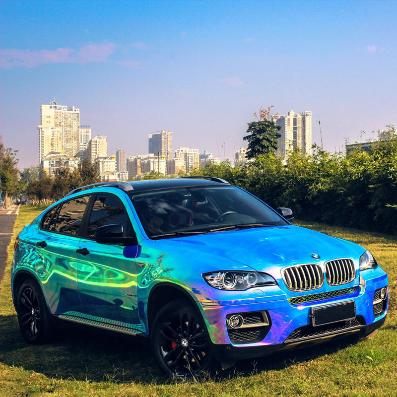 Rainbow Chrome Wrap – wrapteck