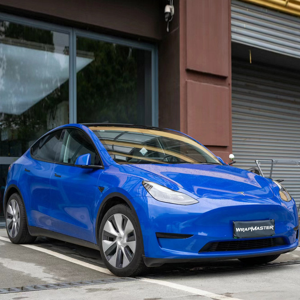 Gloss Royal Blue Car Paint – wrapteck