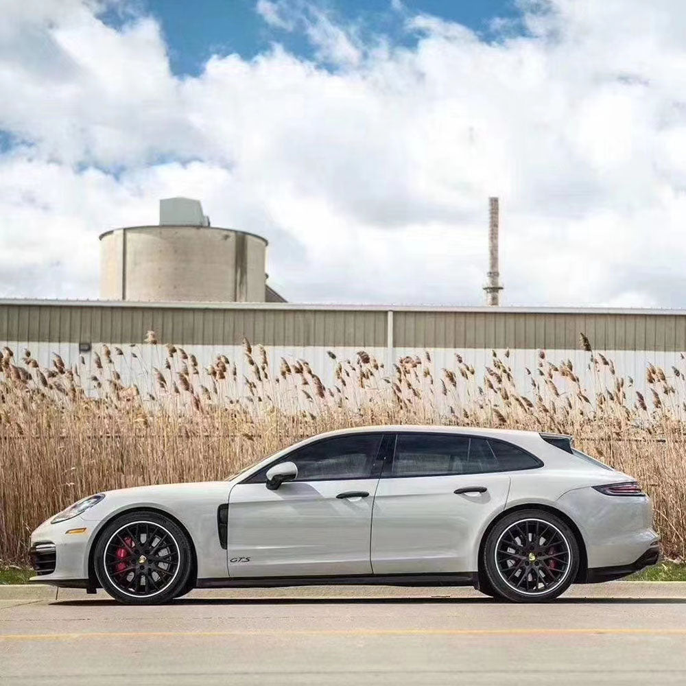 Gloss Stone Grey Vehicle Wrap – wrapteck