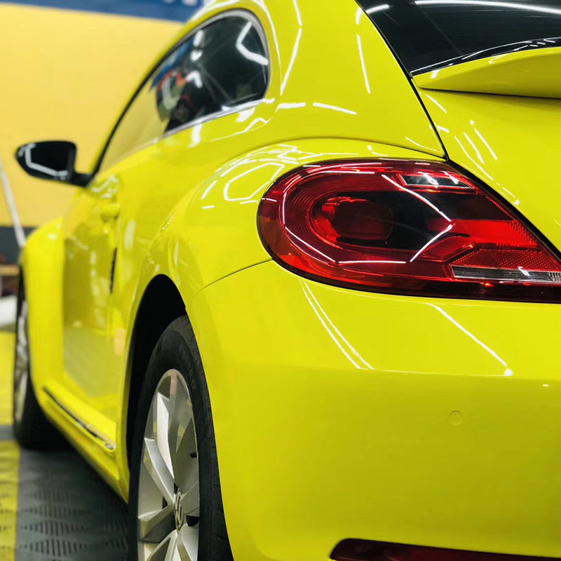 Gloss Lemon Yellow Vinyl Wrap – wrapteck
