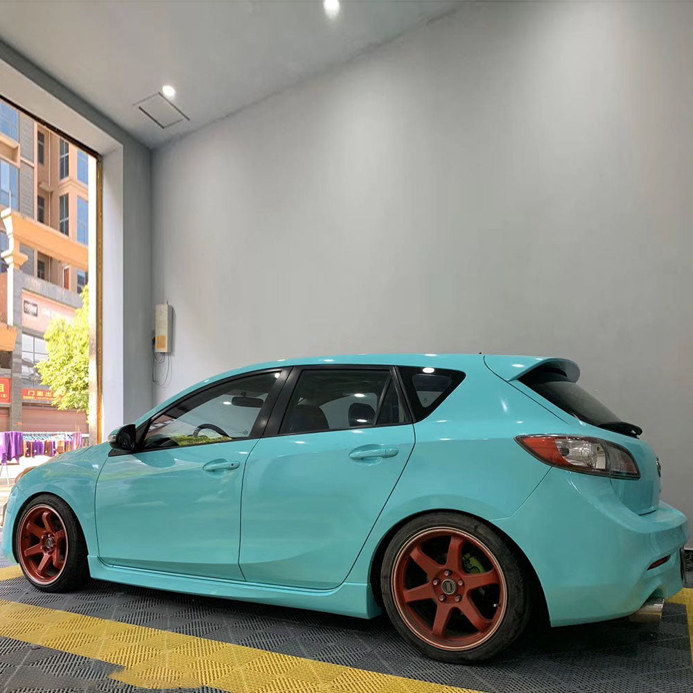 Gloss Tiffany Car Vehicle Wrap – wrapteck