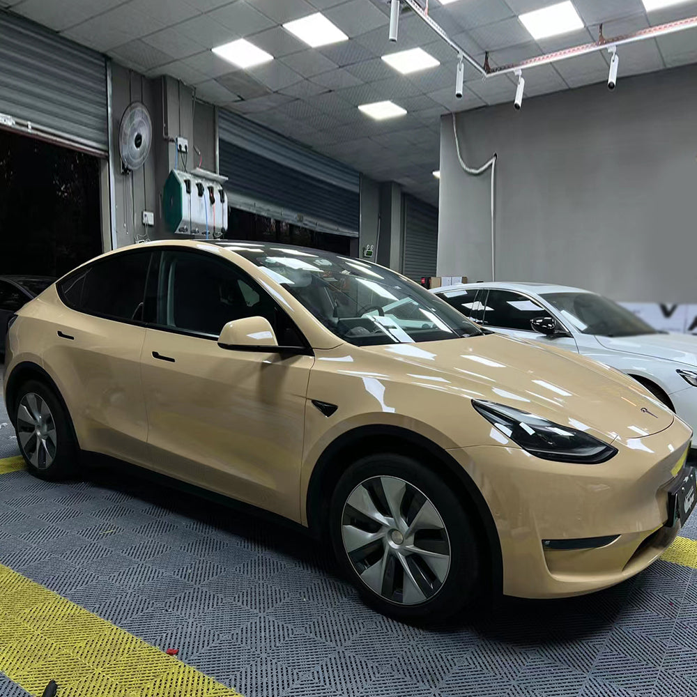 Gloss AMG Desert Yellow Wrapper – wrapteck