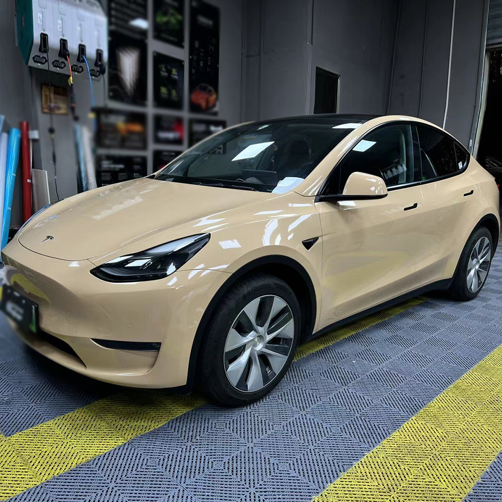 Gloss AMG Desert Yellow Wrapper – wrapteck