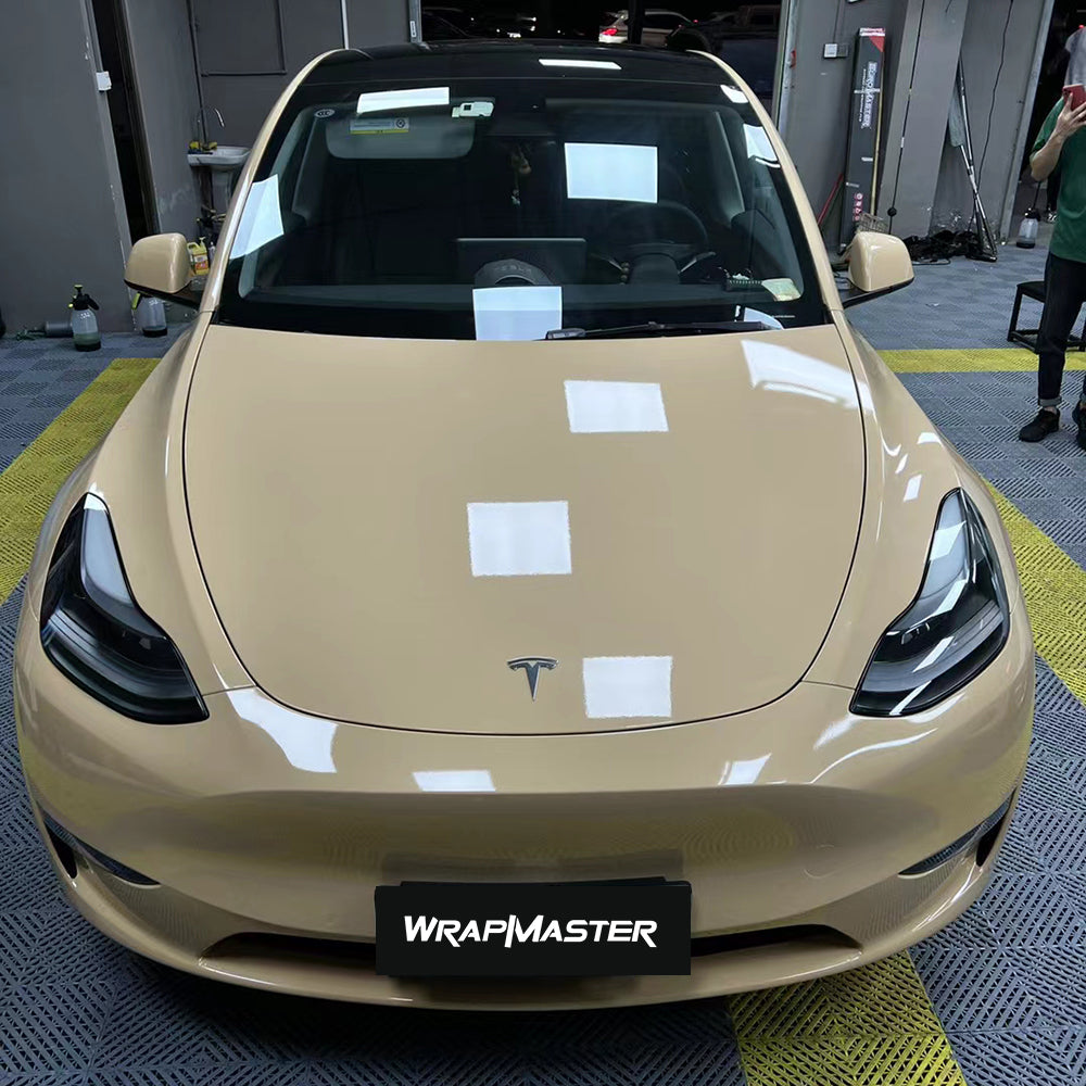 Gloss AMG Desert Yellow Wrapper – wrapteck