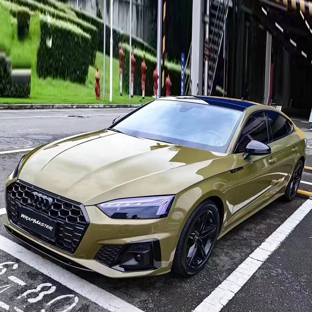 Gloss Fighting Green Car Color – wrapteck