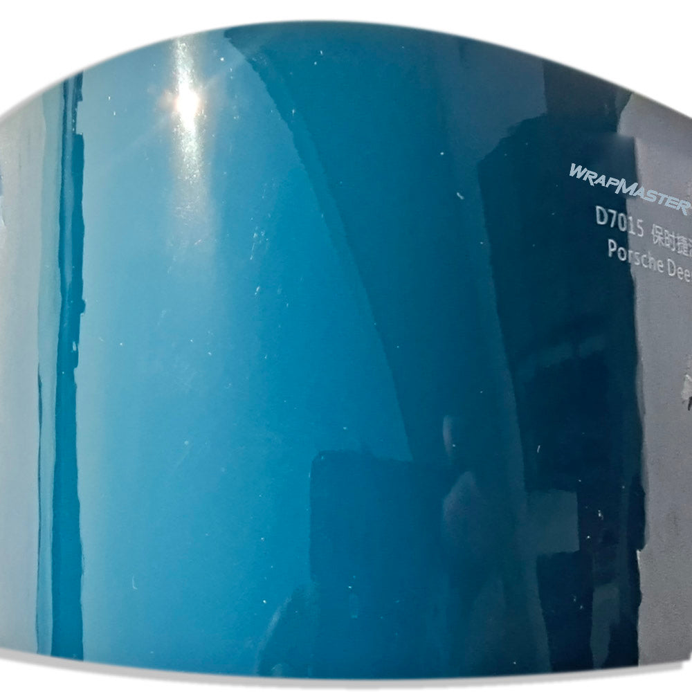 Gloss Porsche Deep Blue Auto Vinyl Wrap – wrapteck