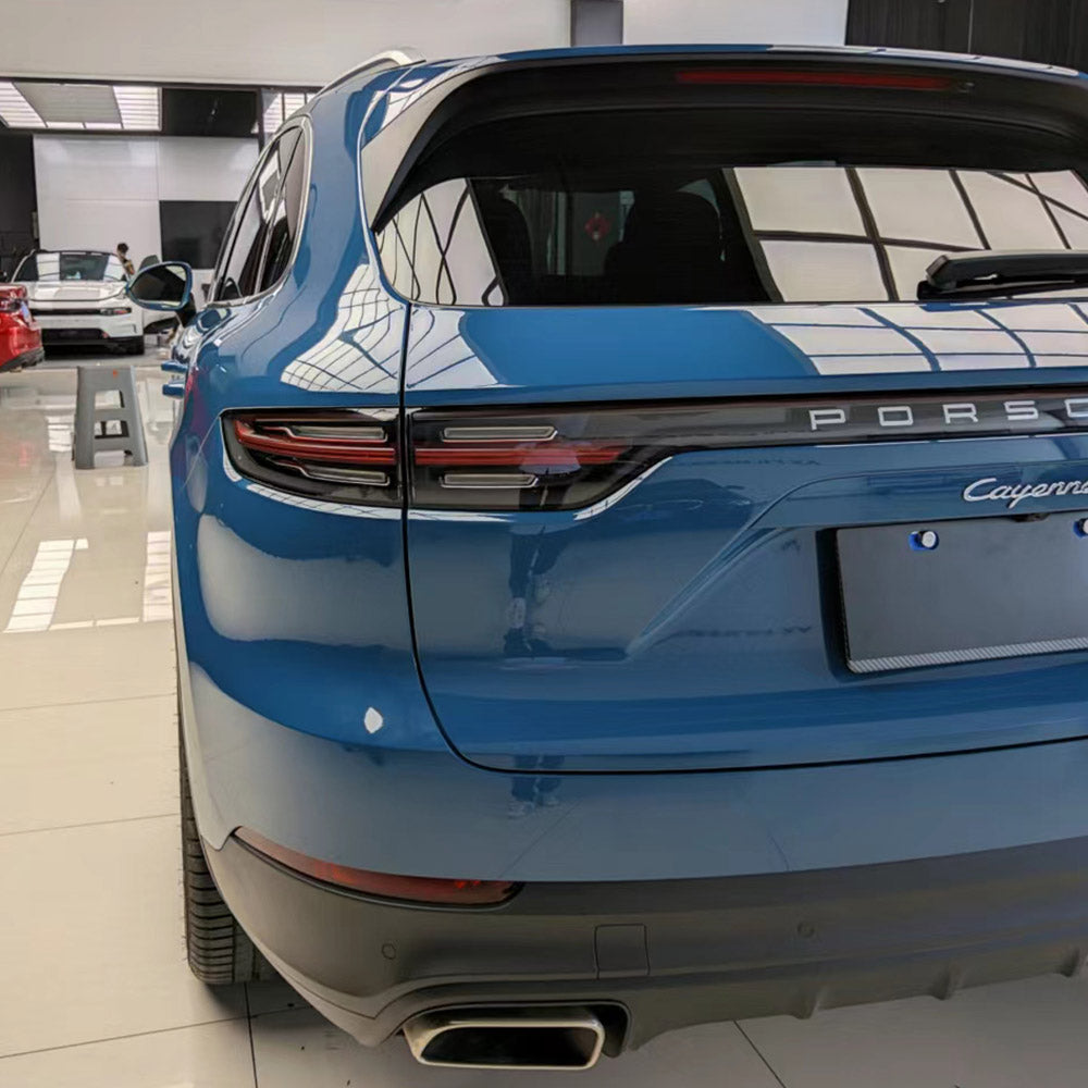 Gloss Porsche Deep Blue Auto Vinyl Wrap – wrapteck