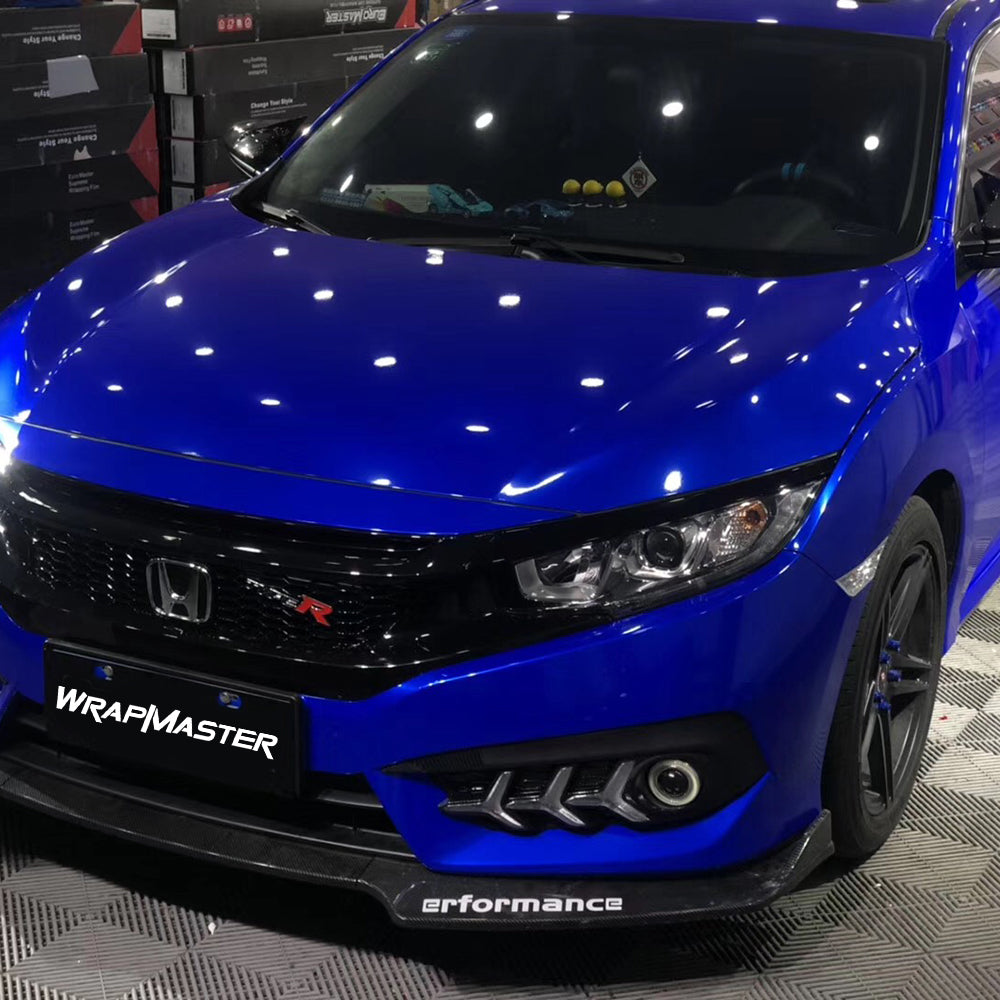 Gloss Metallic Deep Blue Car Paint – wrapteck