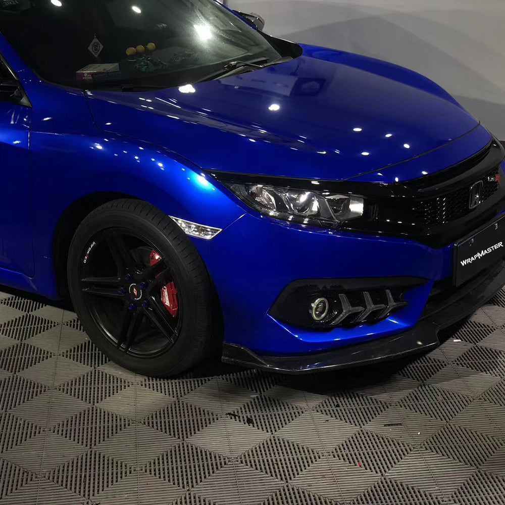 Gloss Metallic Deep Blue Car Paint – wrapteck