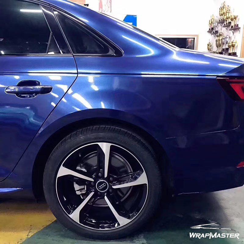 Gloss Metallic Galactic Blue Wraps – wrapteck