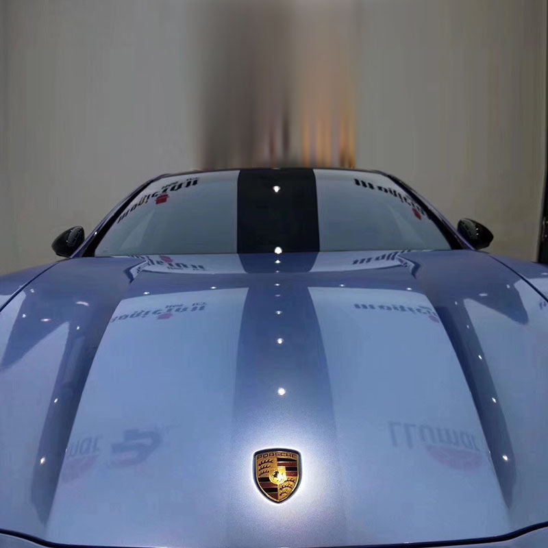 Gloss Metallic Mist Blue Car Wrap – wrapteck