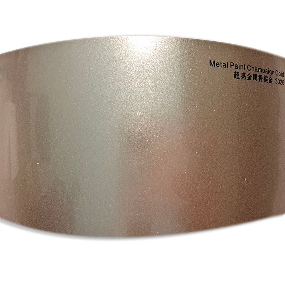 Super Glossy Metallic Champaign Gold Vinyl – wrapteck
