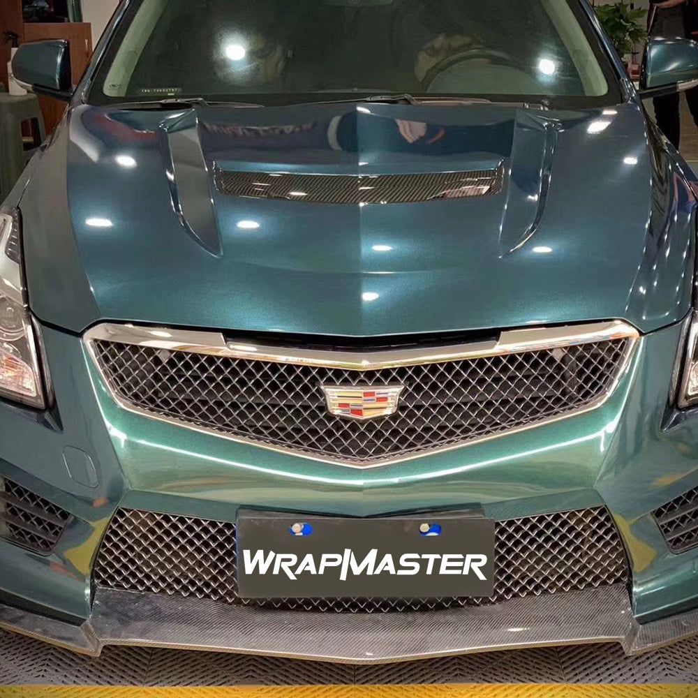 Gloss Metallic Ston Green Car Wrap – wrapteck