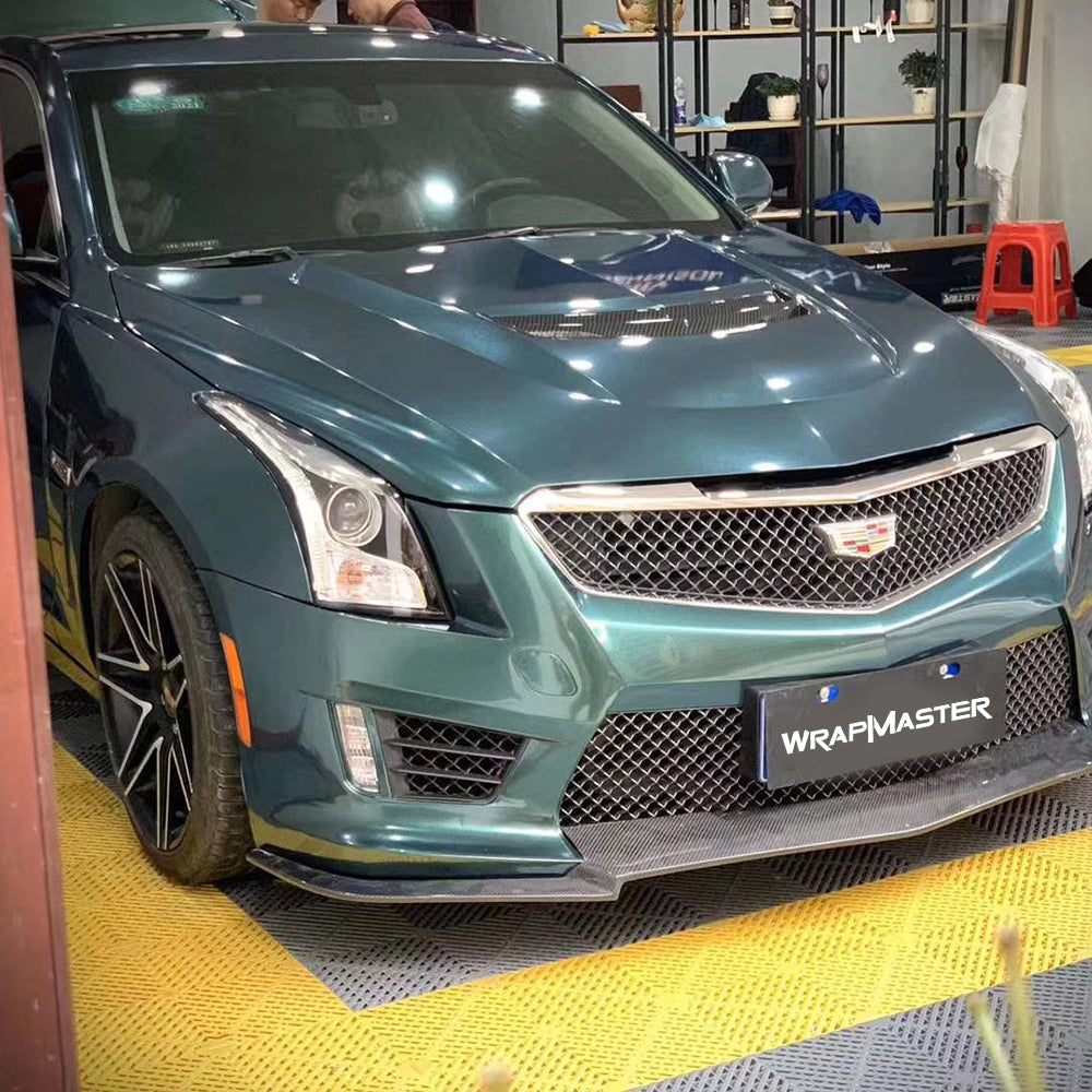 Gloss Metallic Ston Green Car Wrap – wrapteck