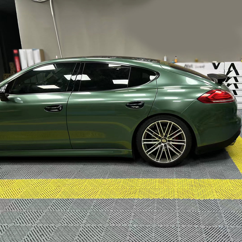 Gloss Metallic Fir Green Vinyl Wrap – wrapteck