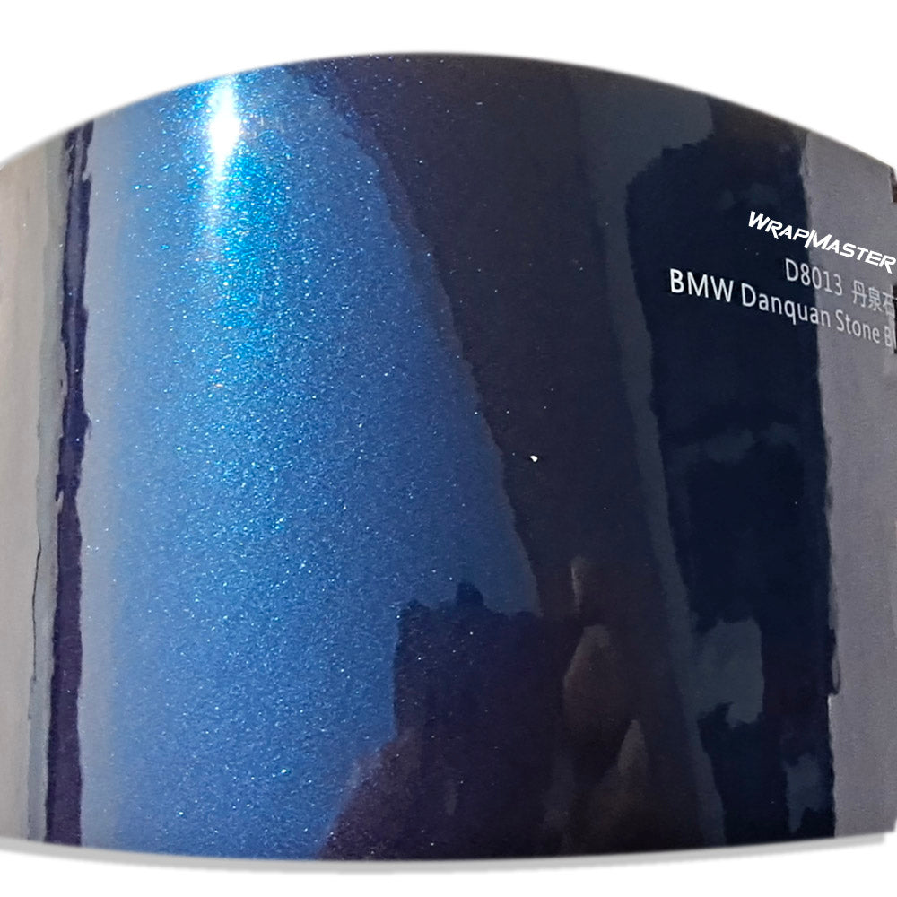 Gloss Metallic Stone Blue Vinyl Wrap – wrapteck