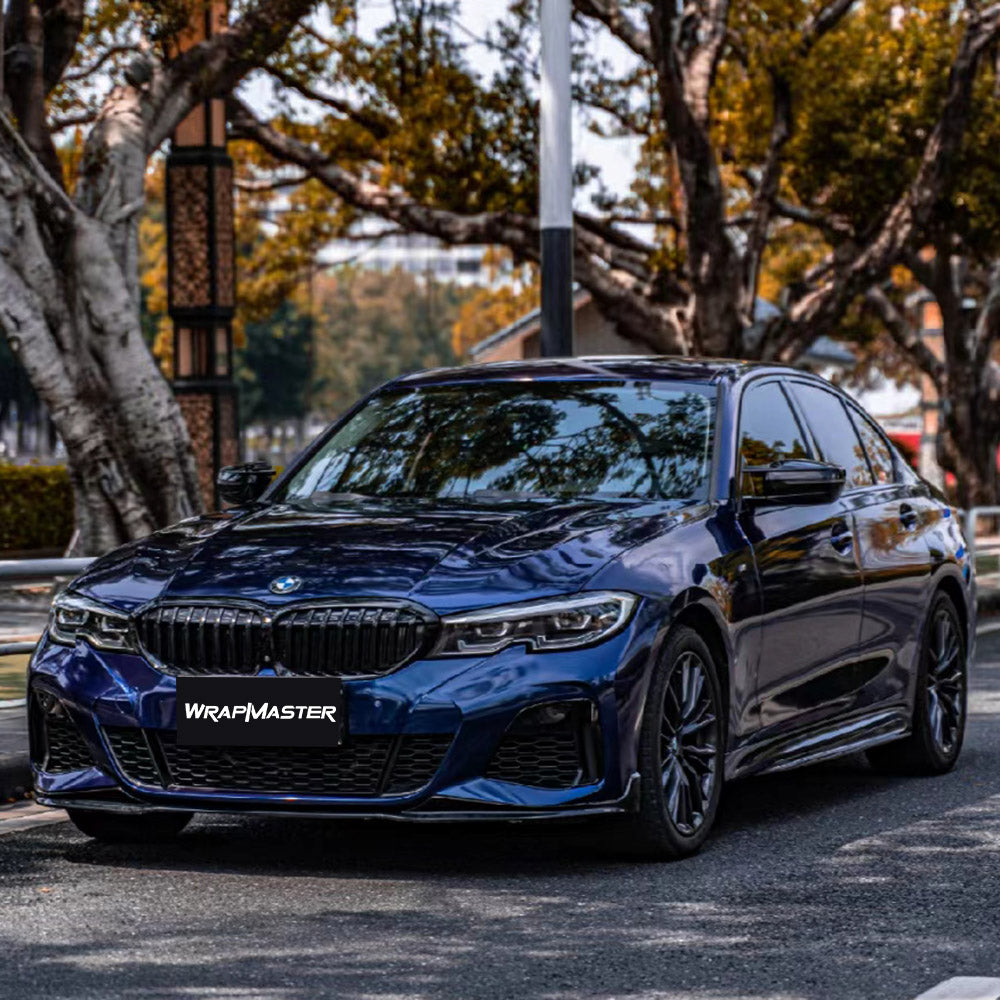 Gloss Metallic Stone Blue Vinyl Wrap – wrapteck