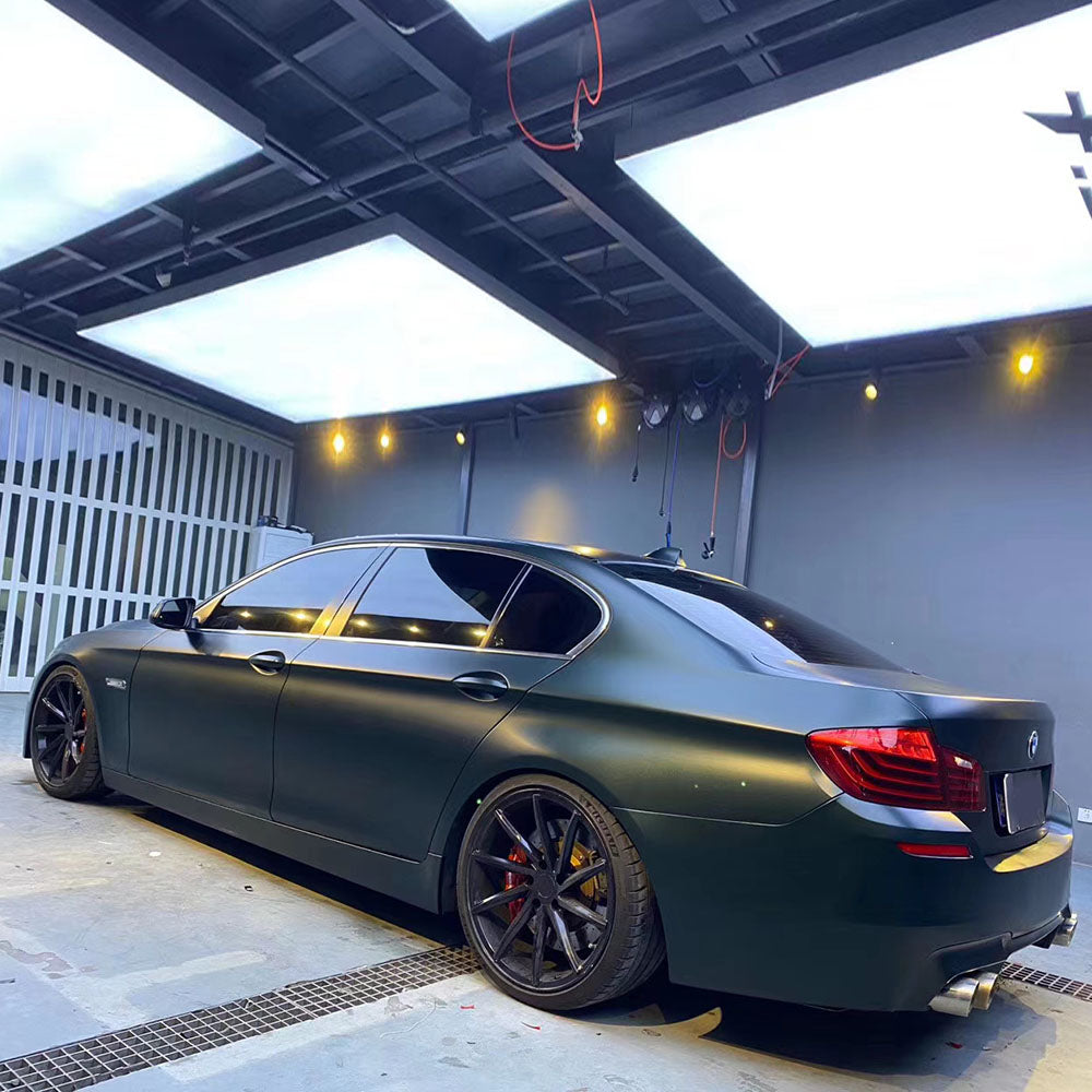 Satin Metallic Green Vinyl Wrap – wrapteck
