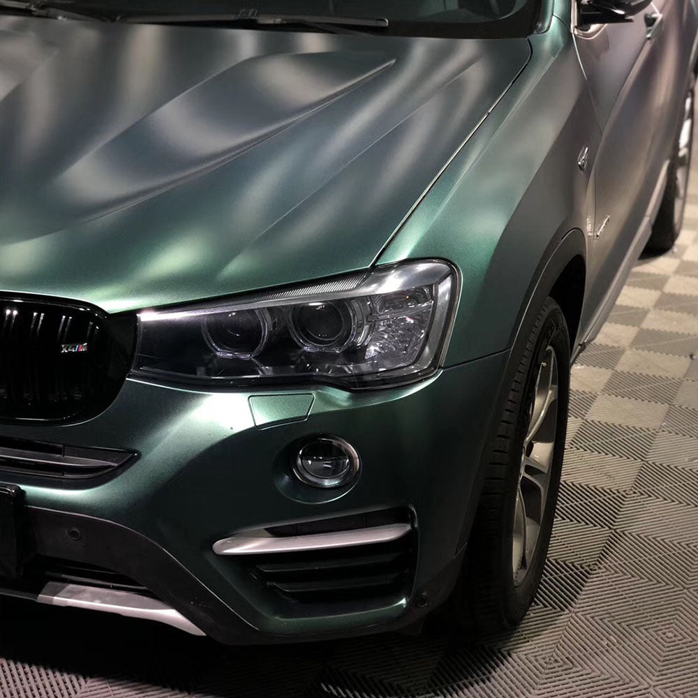Satin Metallic Green Vinyl Wrap – wrapteck