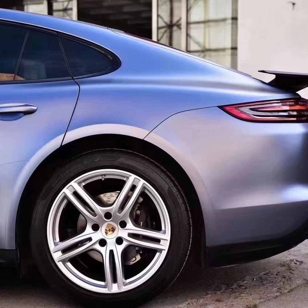 Satin Matte Midnight Blue Metallic – wrapteck