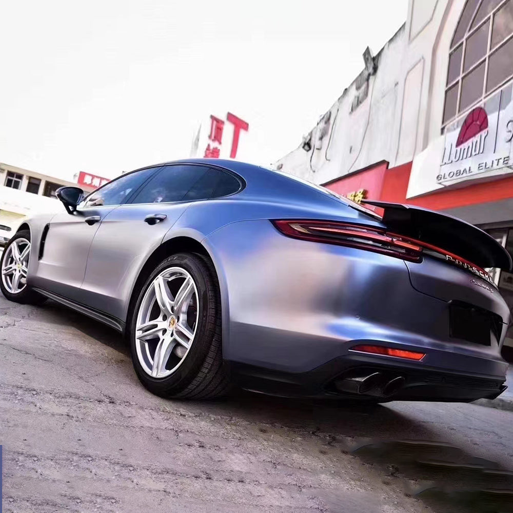 Satin Matte Midnight Blue Metallic – wrapteck