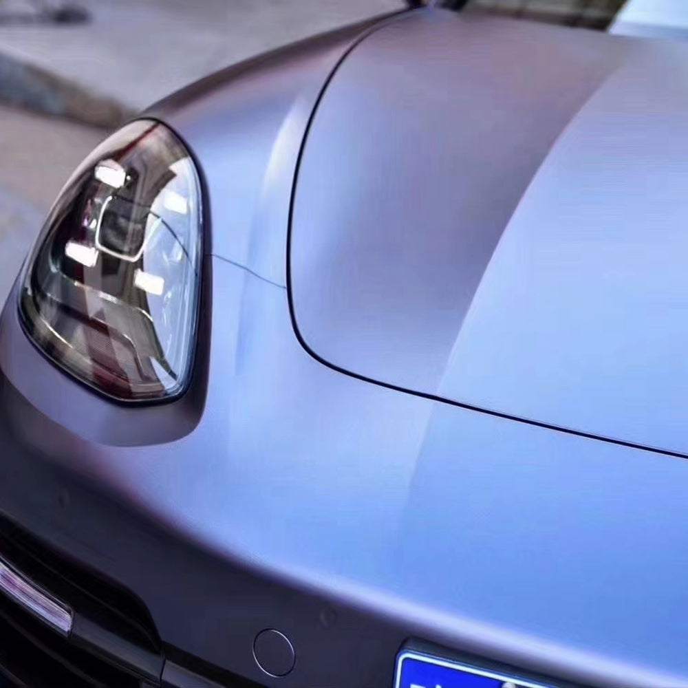 Satin Matte Midnight Blue Metallic – wrapteck