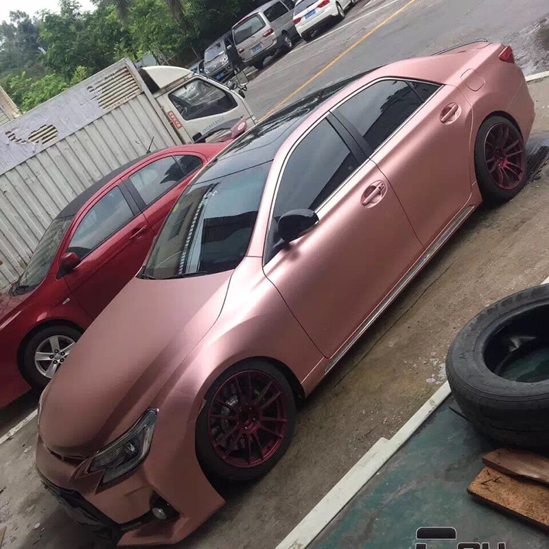 Satin Metallic Pearl Car Wrap – wrapteck