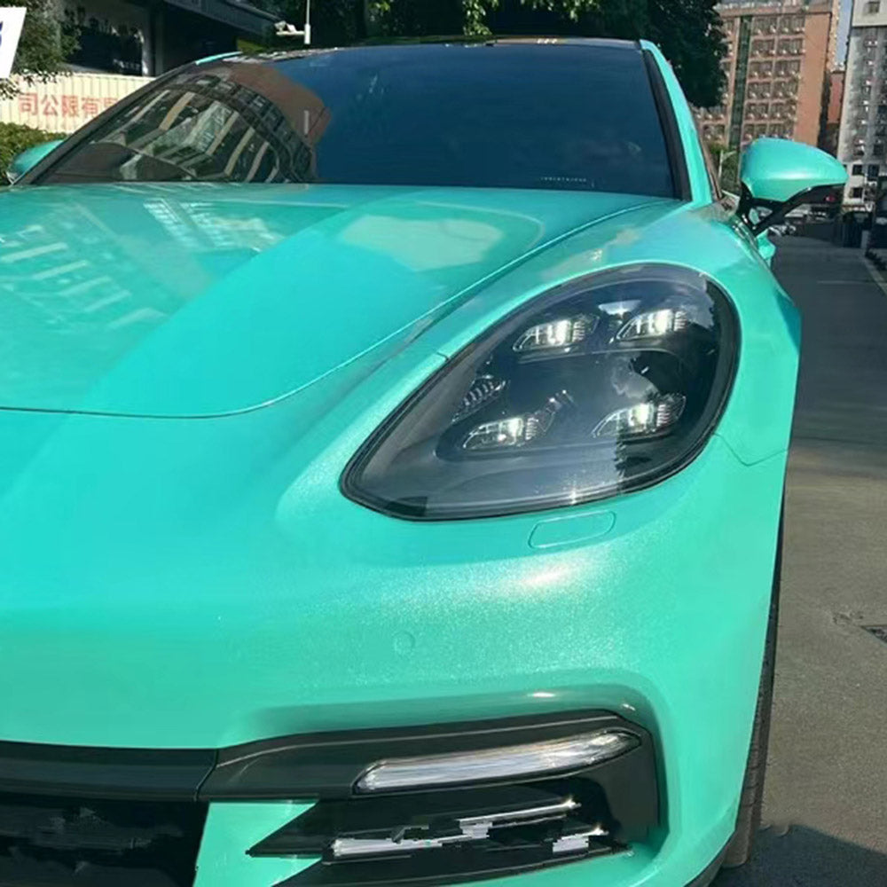 Gloss Pearlescent Tiffany Blue Car Wrap – wrapteck