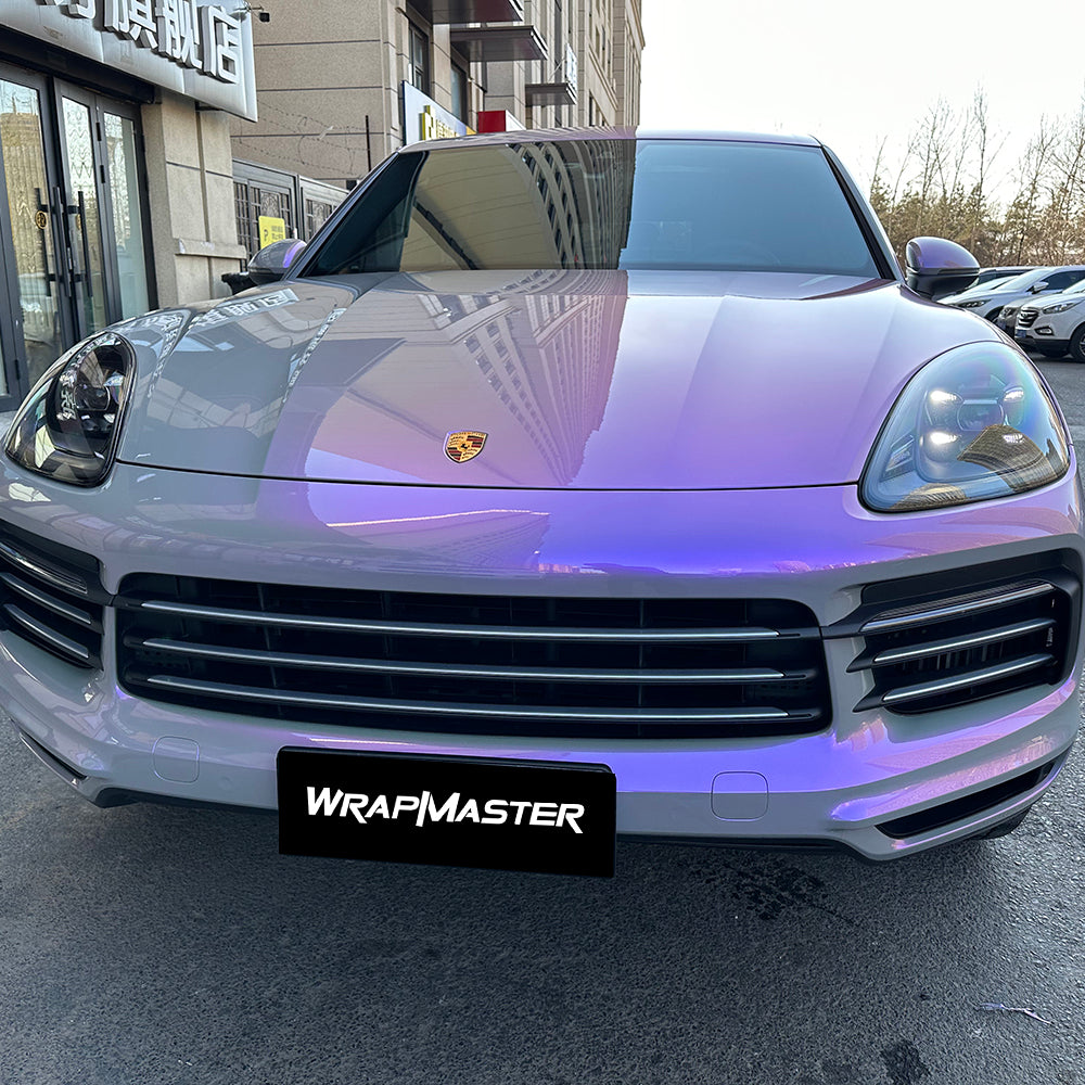 Color TPU PPF Car Paint Protection film Grey Purple – wrapteck