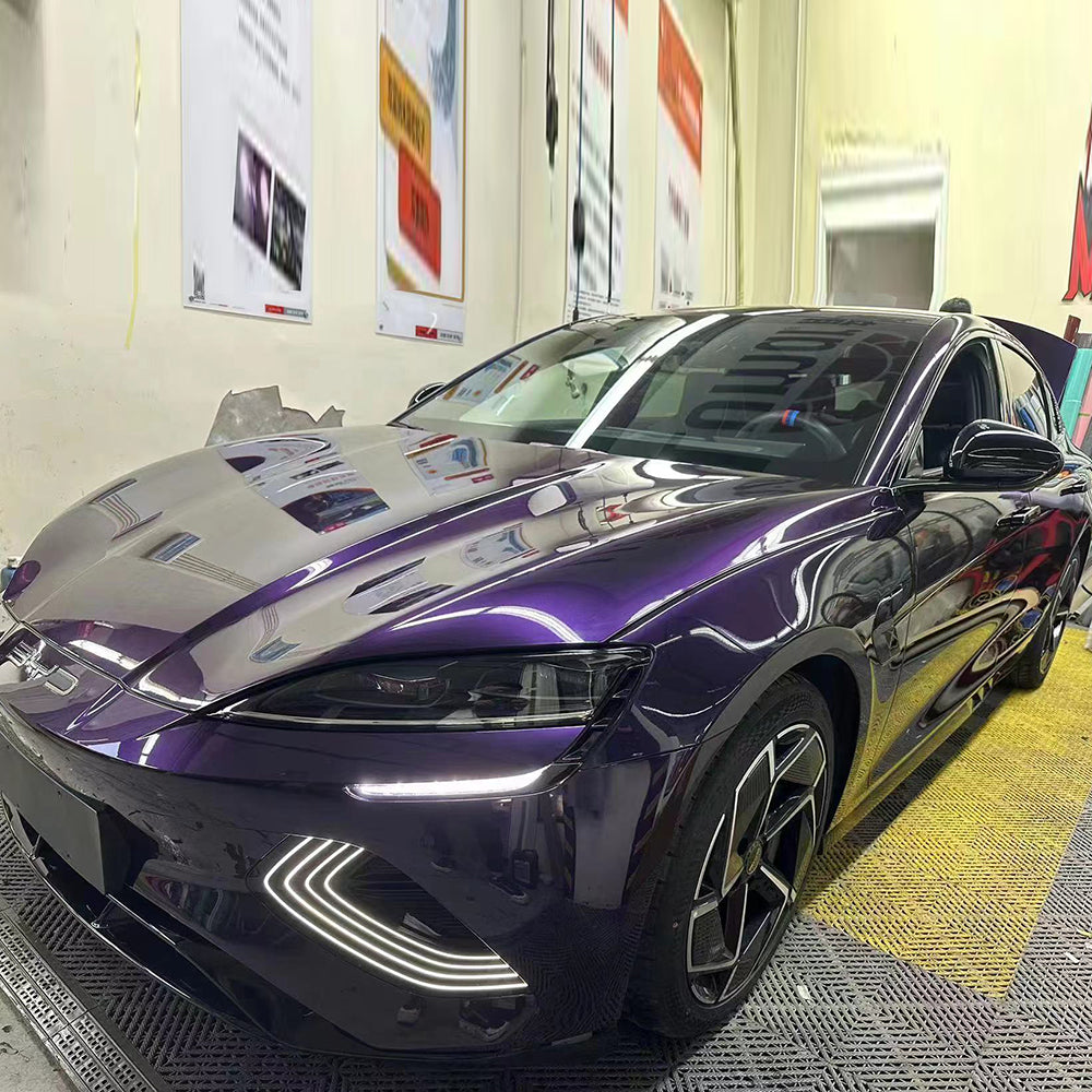 Color PPF TPU Paint Metallic Midnight Purple – wrapteck