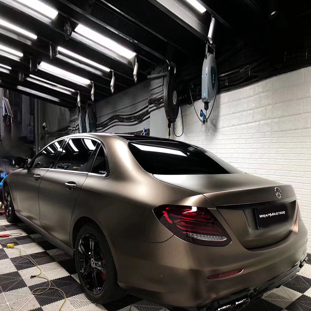 Ultral-matte Metallic Brown Grey Vinyl – wrapteck