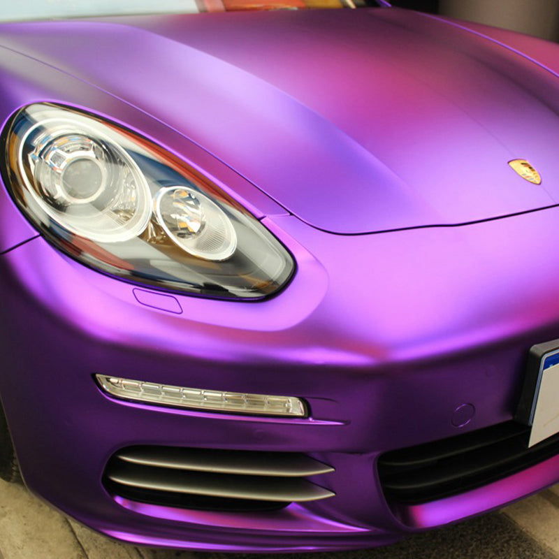 Matte Chrome Purple Car Vinyl – wrapteck