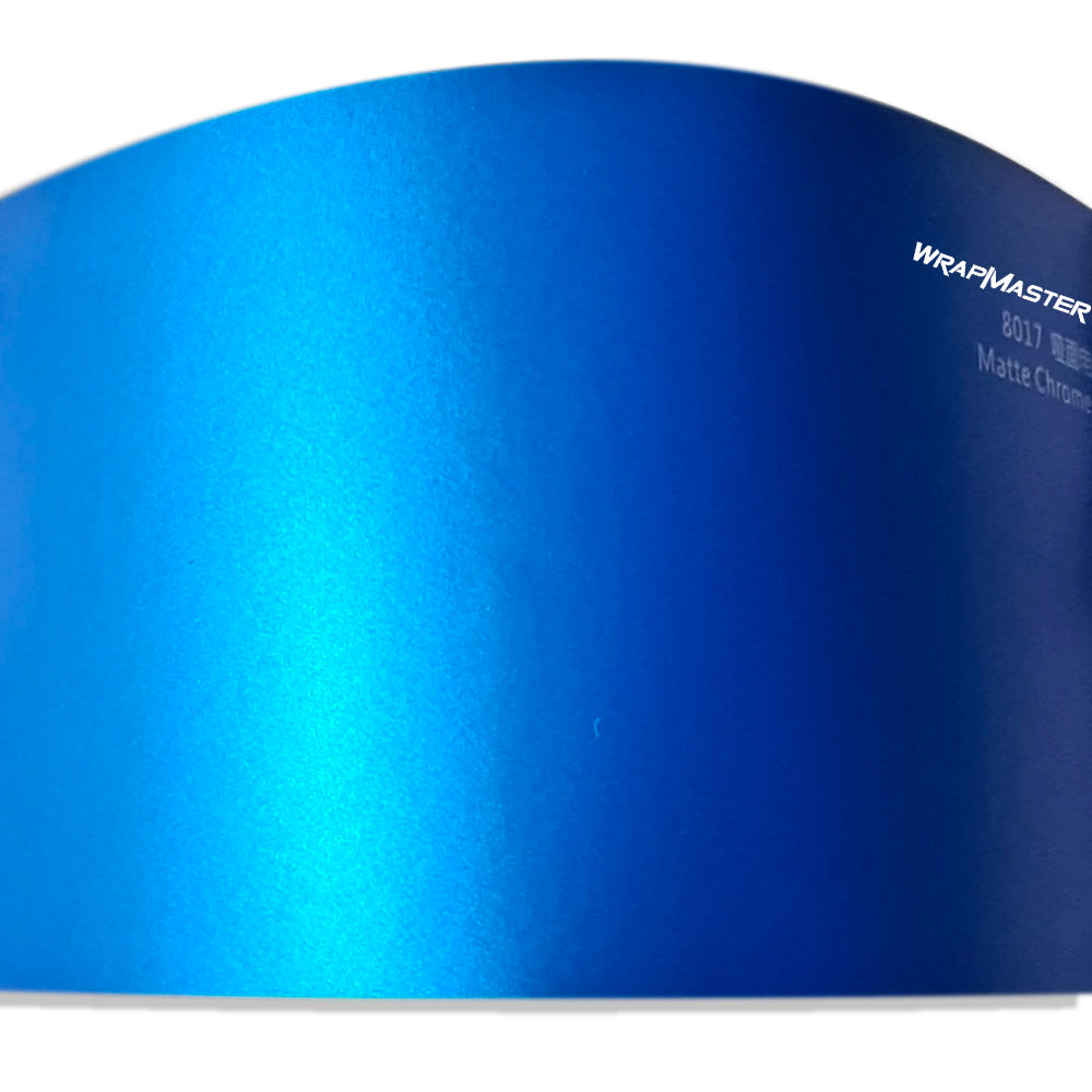 Matte Chrome Blue Vinyl Wrap – wrapteck