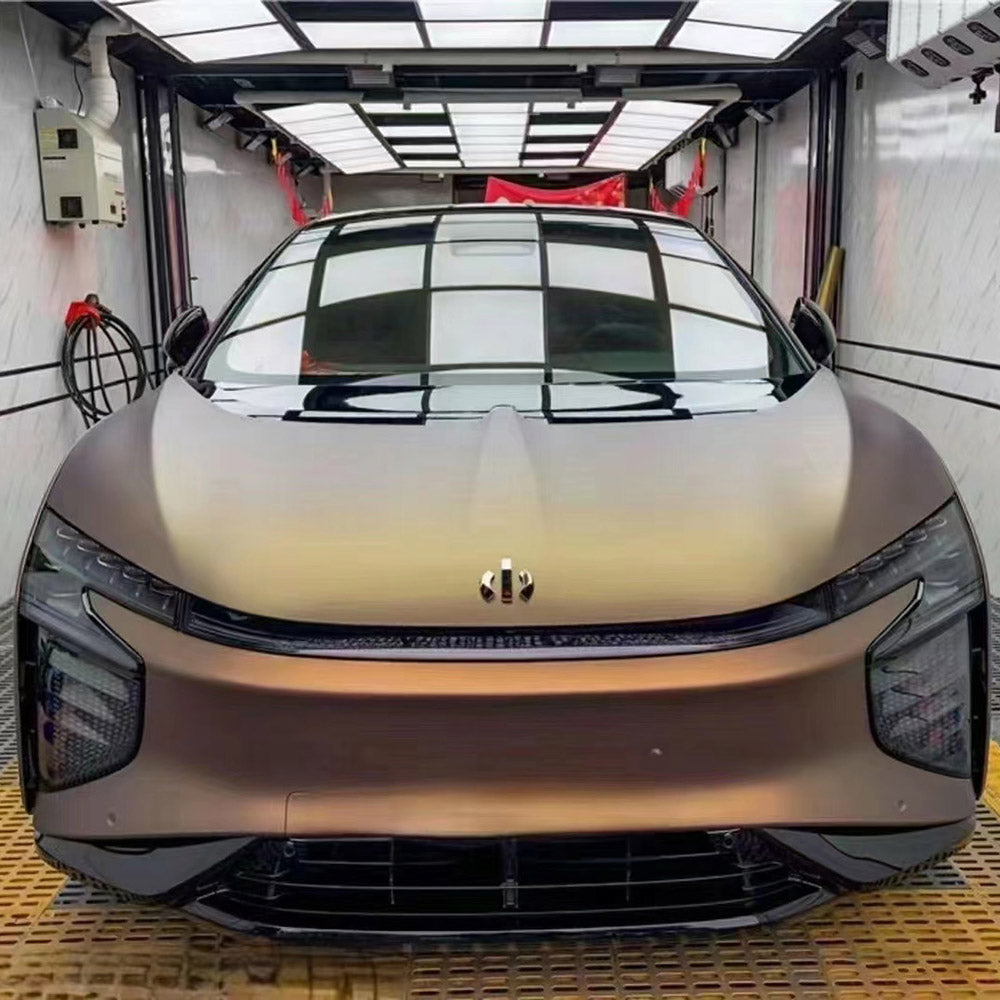 Ultral-matte Metallic Night Gold Car Vinyl – wrapteck