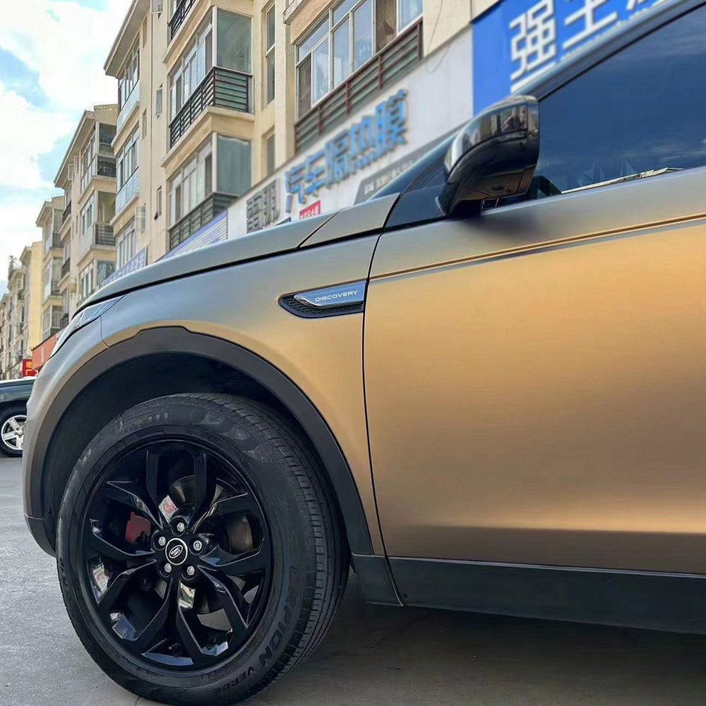Ultral-matte Metallic Night Gold Car Vinyl – wrapteck