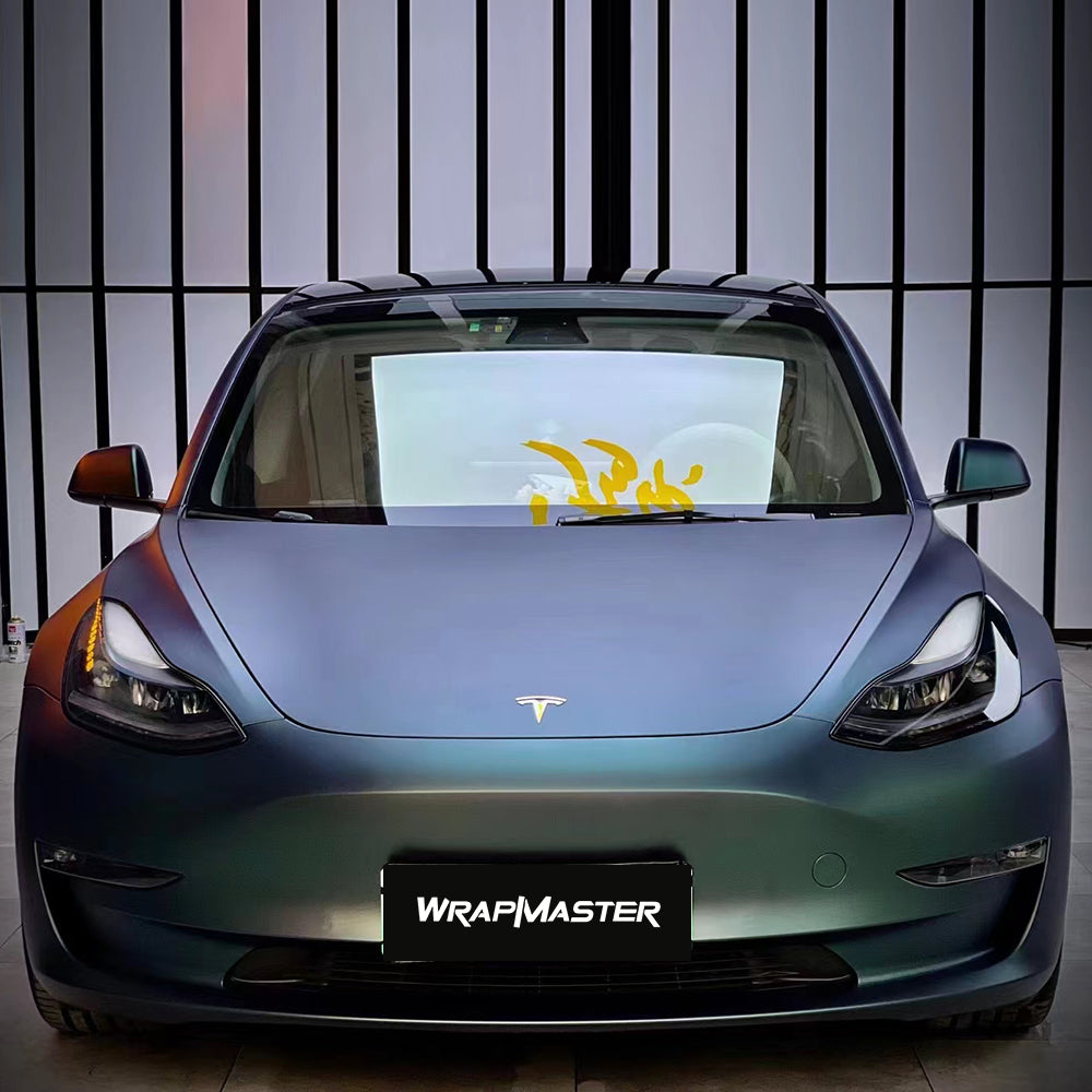 Ultral-matte Metallic Green Vinyl Wrap – wrapteck