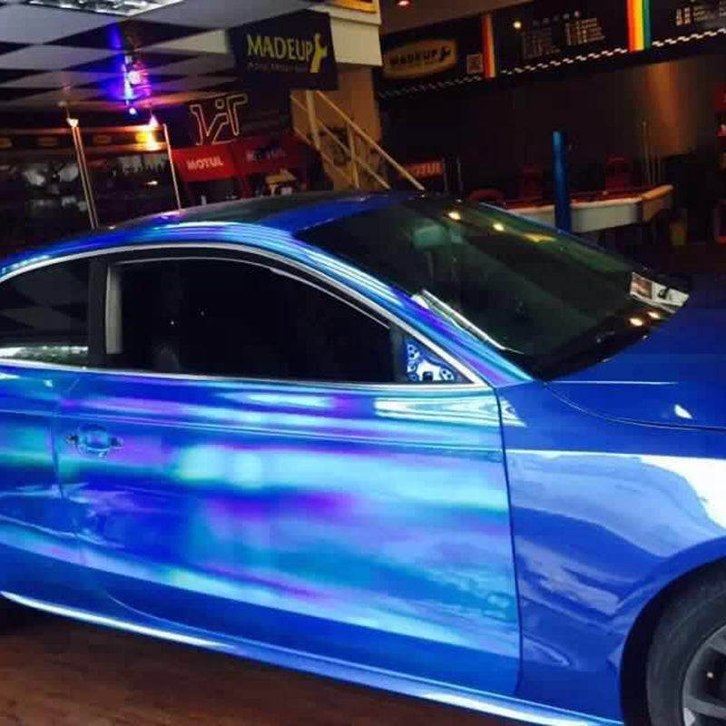 Holographic Chrome Vinyl Film – wrapteck