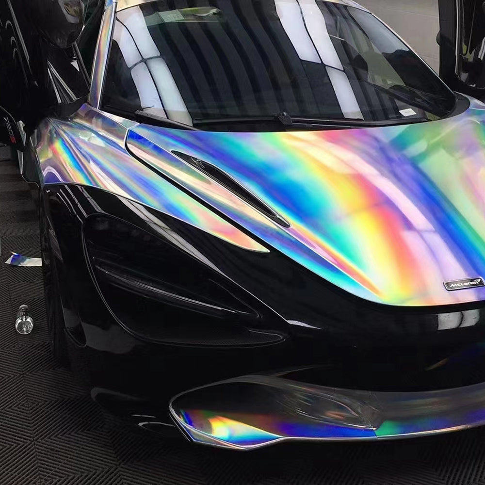 Holographic Chrome Vehicle Wrap – wrapteck