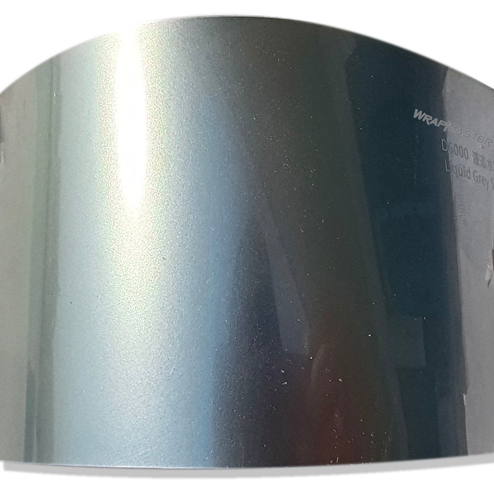Liquid Metallic Silver Car Wrap – wrapteck