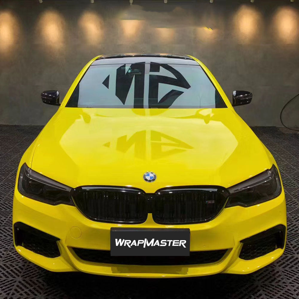 Gloss Maize Yellow Vehicle Wraps – wrapteck