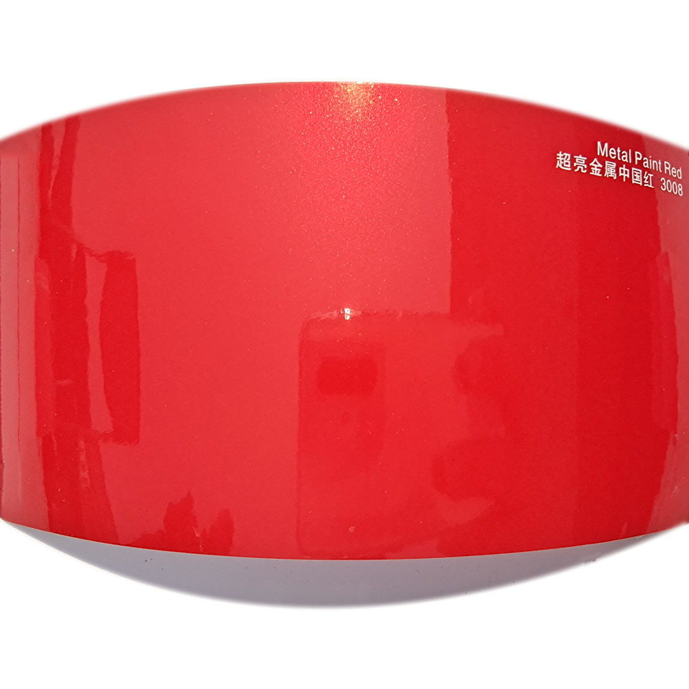 Gloss Metallic Red Vinyl Wrap Sheets – wrapteck