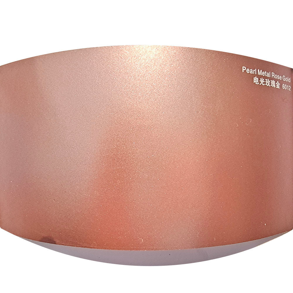 Satin Metallic Pearl Rose Gold Car Wrap – wrapteck