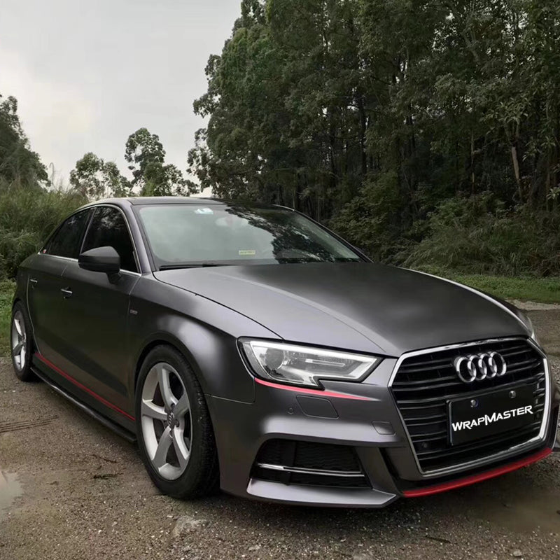 Satin Grey Wrap Metallic Car – wrapteck