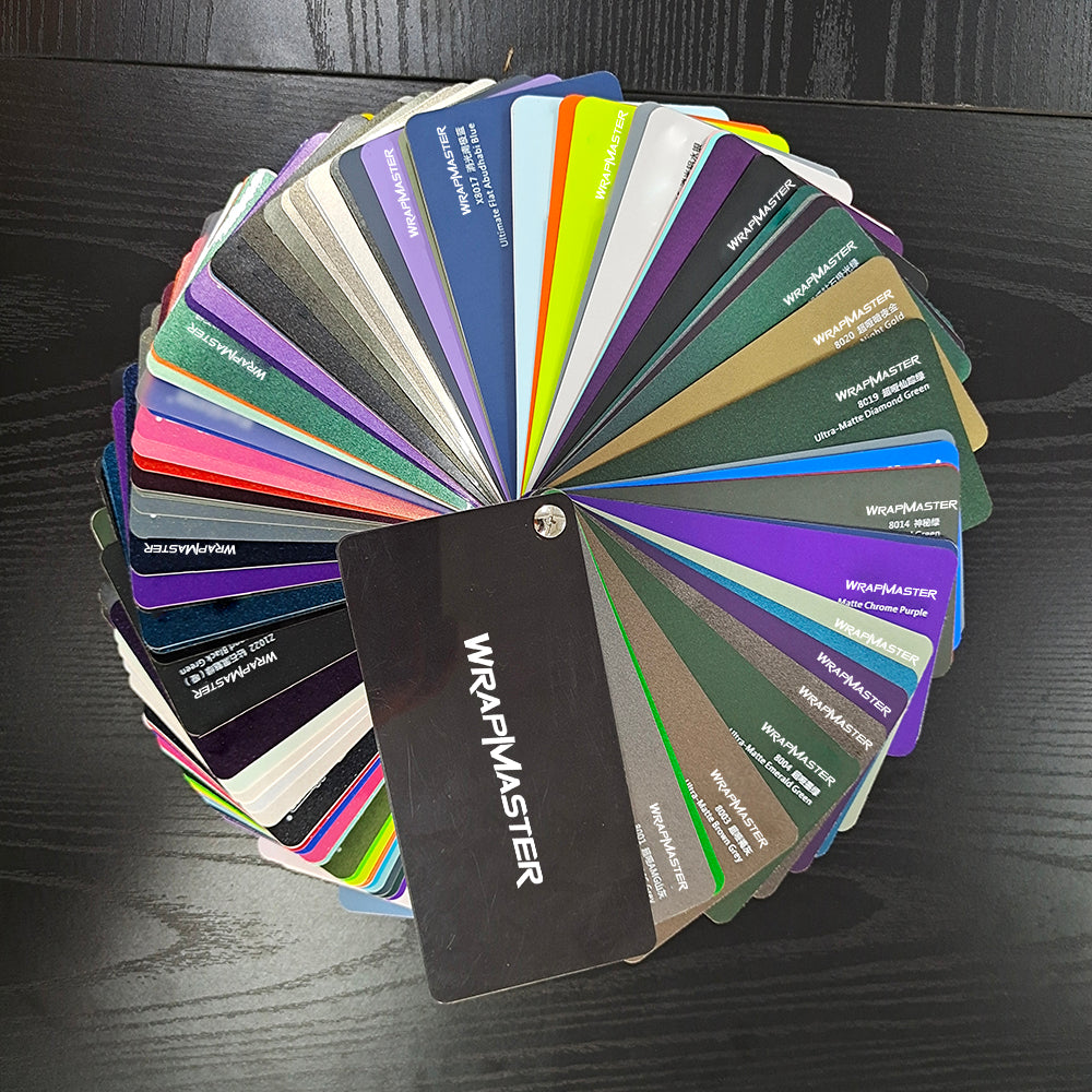 Sample Swatch Book Vinyl Wrap – wrapteck