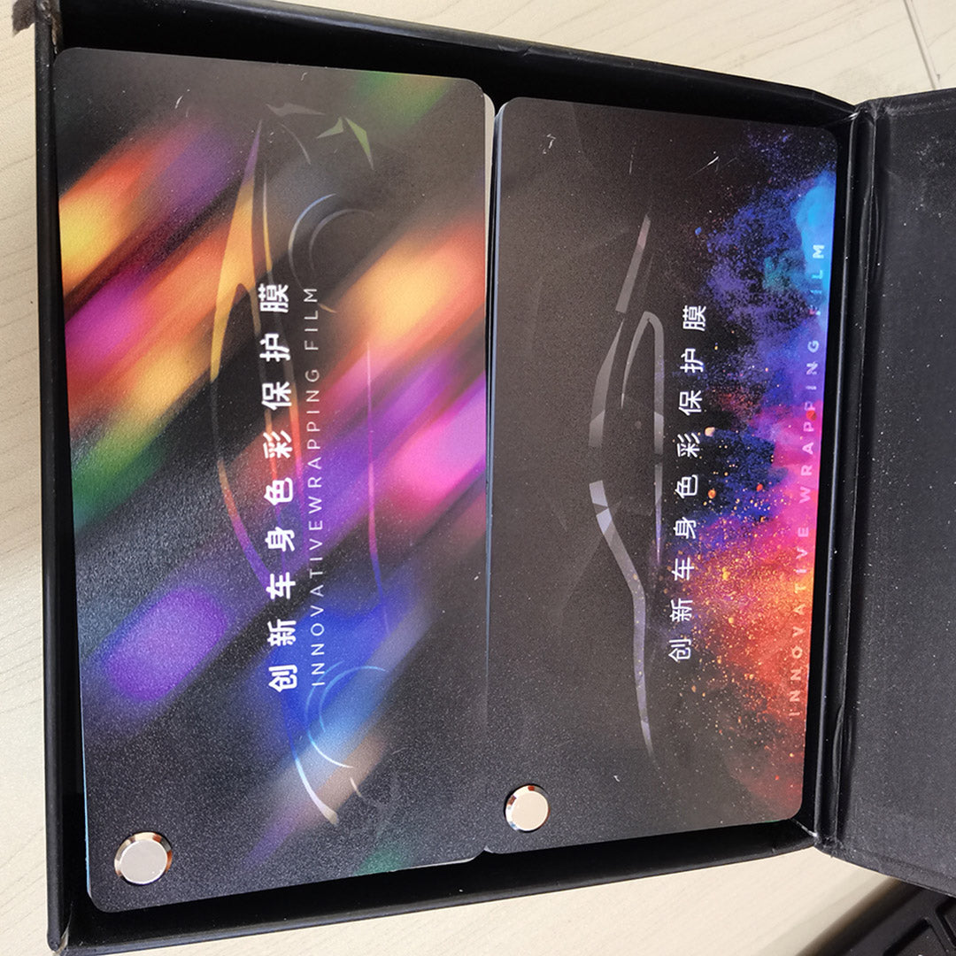 Sample Swatch Book Vinyl Wrap – wrapteck